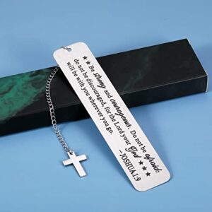 Christian Gifts for Women Inspirational Bookmark for Book Lovers Reader Valentines Day Gifts for Mom Kids Friends Boys Religious Gifts Pastor Appreciation Gifts Spiritual Gifts for Women Baptism Gifts