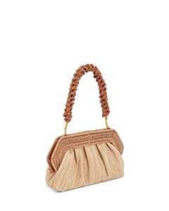 vince camuto amari clutch, dk natural