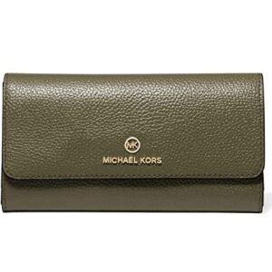 Michael Kors Jet Set Charm Large Trifold Wallet, Olive