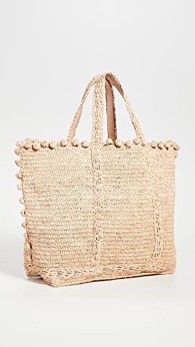 Vanessa Bruno Women's Large Cabas Bag, Naturel, Tan, One Size