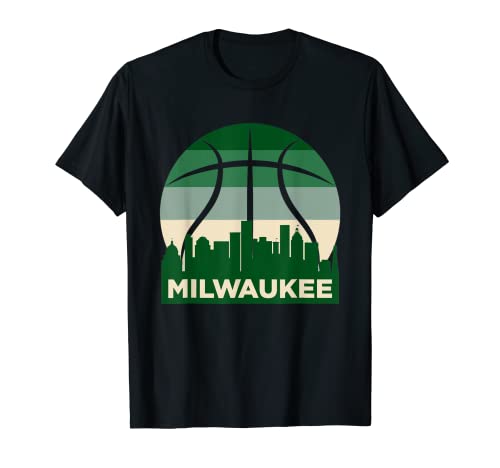 Milwaukee Basketball 2022 Shirt B-Ball City Retro Vintage T-Shirt