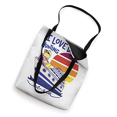 Cruise Ship Cruising Rubber Duck Passenger Cruiser Vacation Tote Bag