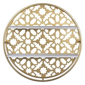 stratton home decor s42574 utility, 24.00 x 5.00 x 24.00, gold