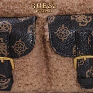 GUESS No Limit Crossbody Sling, Mocha Multi