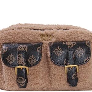 GUESS No Limit Crossbody Sling, Mocha Multi