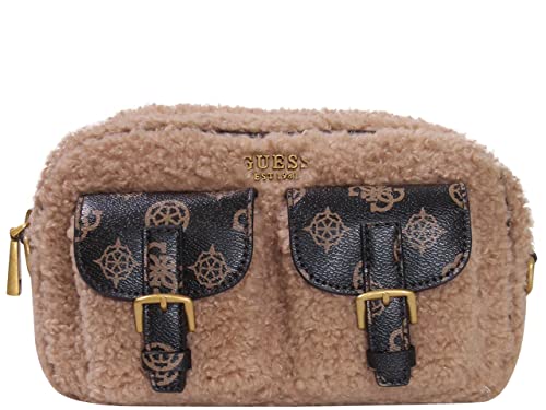 GUESS No Limit Crossbody Sling, Mocha Multi