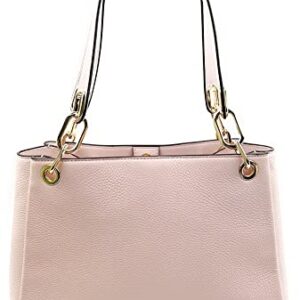 Michael Kors Women's Trisha Large Shoulder Bag Tote Purse Handbag (Powder Blush)