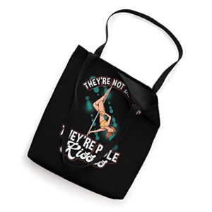 They're Not Bruises They're Pole Kisses Pole Dance Outfit Tote Bag