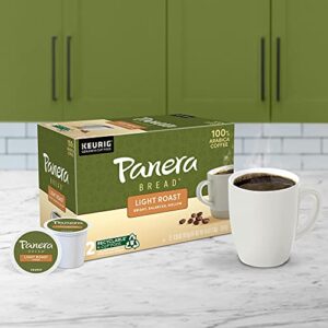 Panera Bread Light Roast, Keurig Single Serve Coffee K-Cup Pods, 12 count (Pack of 6)