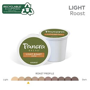 Panera Bread Light Roast, Keurig Single Serve Coffee K-Cup Pods, 12 count (Pack of 6)