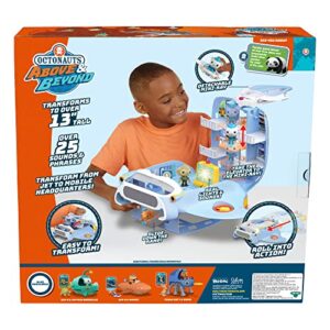 Octonauts Above & Beyond | Octoray Transforming Playset | 7 Pieces | 25+ Lights and Sounds, Multicolor