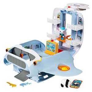 Octonauts Above & Beyond | Octoray Transforming Playset | 7 Pieces | 25+ Lights and Sounds, Multicolor