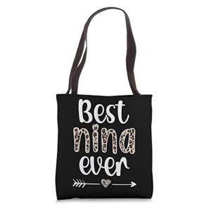 best nina ever madrina spanish godmother tote bag