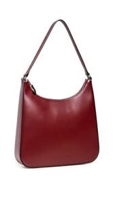 staud women’s alec bag, bordeaux, red, one size