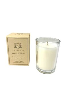 aquiesse boxed 6.5 oz single wick candle (santa barbara)