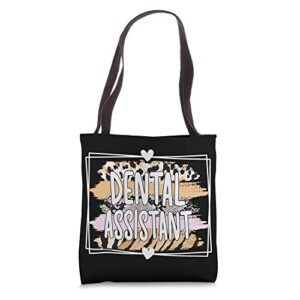 dental assistant appreciation dental assistant tote bag