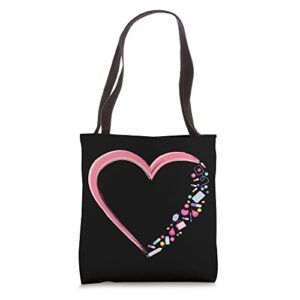 certified medical assistant heart nurse doctor cma tote bag