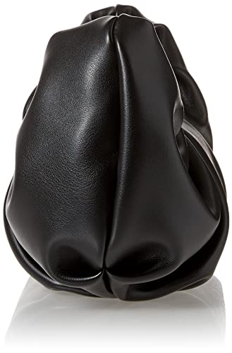 The Drop Women's Ulla Ruched Convertible Clutch, Black, One Size