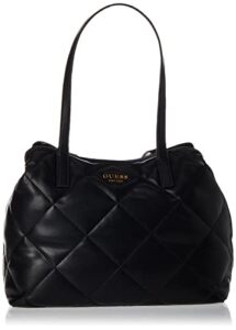 guess vikky tote, black