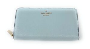 kate spade leila large continental pebbled leather wallet