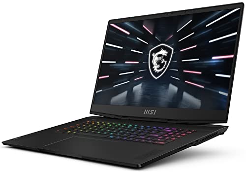 2022 MSI Stealth GS77 12UHS-040 Pro Extreme (i9-12900H, 64GB RAM, 4TB NVMe SSD, RTX 3080Ti 16GB, 17.3" 4K UHD, Windows 11 Pro) Gaming Laptop