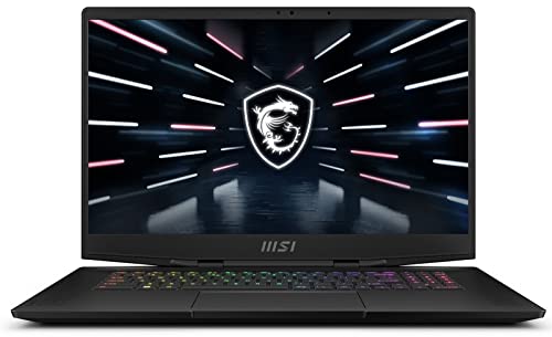 2022 MSI Stealth GS77 12UHS-040 Pro Extreme (i9-12900H, 64GB RAM, 4TB NVMe SSD, RTX 3080Ti 16GB, 17.3" 4K UHD, Windows 11 Pro) Gaming Laptop