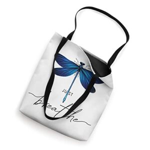 Just Dragonfly Tattoodesign Summer Breathe Meditation Yoga Tote Bag