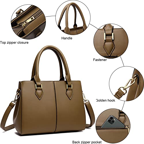 Purses and Handbags for Women Satchel Fashion Ladies Top Handle Shoulder Tote Bags