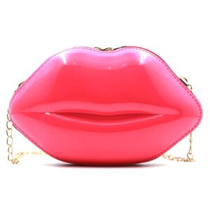 wlc lip purse pu banquet evening banquet bags young girl party clutch