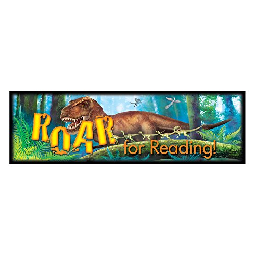 Trend Enterprises Roar for Reading! Discovering Dinosaurs Bookmarks (36 Piece)