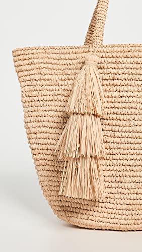 Mar Y Sol Women's Juliana Tote, Natural, Tan, One Size