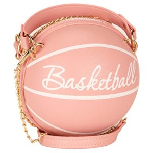 wlc basketball shape purse,pu special shape shoulder girls’ bag