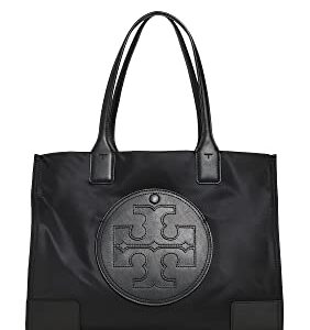 Tory Burch Women's Ella Mini Tote, Black, One Size