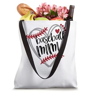 Cute Baseball Ball Mom Christmas Baseball Mimi MOTHER'S DAY Tote Bag