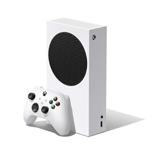 2021 microsoft xbox series s 512gb game all-digital console, one xbox wireless controller, 1440p gaming resolution, 4k streaming, 3d sound, wifi, white (renewed)