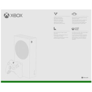 2021 Microsoft Xbox Series S 512GB Game All-Digital Console, One Xbox Wireless Controller, 1440p Gaming Resolution, 4K Streaming, 3D Sound, WiFi, White (Renewed)