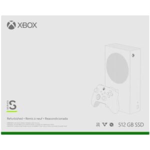 2021 Microsoft Xbox Series S 512GB Game All-Digital Console, One Xbox Wireless Controller, 1440p Gaming Resolution, 4K Streaming, 3D Sound, WiFi, White (Renewed)