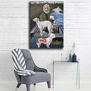 IFUNEW Dog From Goodfellas Canvas Art Poster and Wall Art Picture Print Modern Family bedroom Decor Posters 16x24inch(40x60cm)