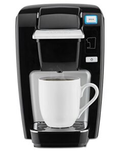 keurig k15 coffee maker, single serve k-cup pod coffee brewer, 6 to 10 oz. brew sizes, black