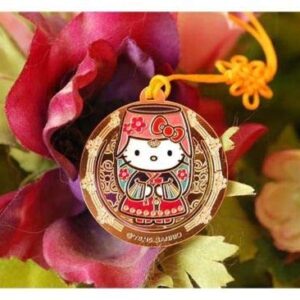 Sanrio Hello Kitty Hanbok Korean Traditional Costume Bookmark 1EA Gifts Souvenirs for Readers Women Students Kids