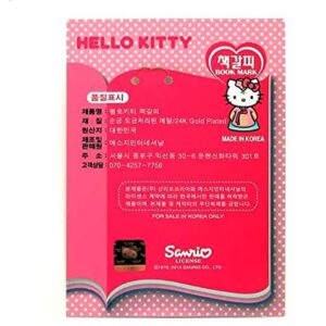 Sanrio Hello Kitty Hanbok Korean Traditional Costume Bookmark 1EA Gifts Souvenirs for Readers Women Students Kids