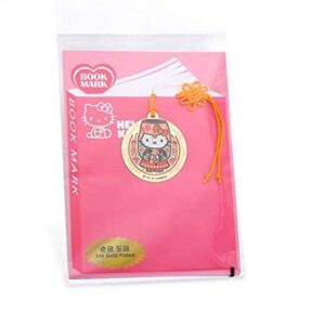 Sanrio Hello Kitty Hanbok Korean Traditional Costume Bookmark 1EA Gifts Souvenirs for Readers Women Students Kids