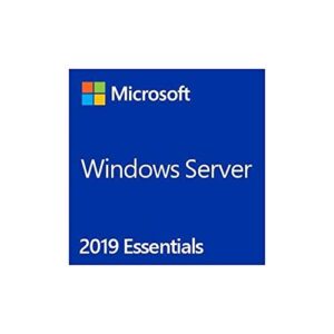 microsoft windows server 2019 essentials (1 server, 2 cpu, 64-bit, format dvd) | oem