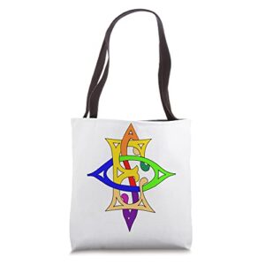 oes labyrinth order of the eastern star parents’ day gift tote bag