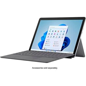 Microsoft Surface Go 3 - 10.5" Touchscreen - Intel® Pentium® Gold - 4GB Memory - 64GB eMMC - Device Only - Platinum (Latest Model)