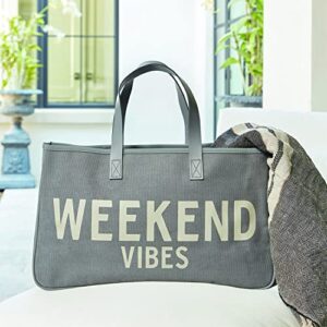 Santa Barbara Design Studio Casual Everyday Tote Bag, Weekend Vibes,20 x 11-Inch,L1615