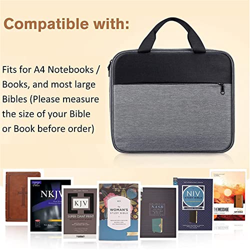 Bible Cover for Men, Bible Case for Women, Bible Carrying Bag, Bible Book Cover