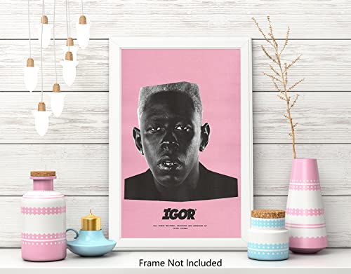 Tyler, The Creator Album - Igor Wall Decor Poster 12x18"