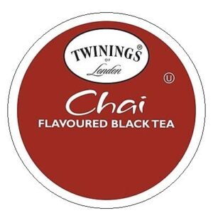 Twinings Chai Tea Keurig K-Cups, 24 Count (Pack of 2)