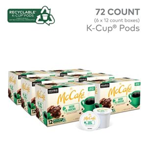 McCafe Irish Mocha, Keurig Single Serve K-Cup Pods, Flavored Coffee, 72 Count